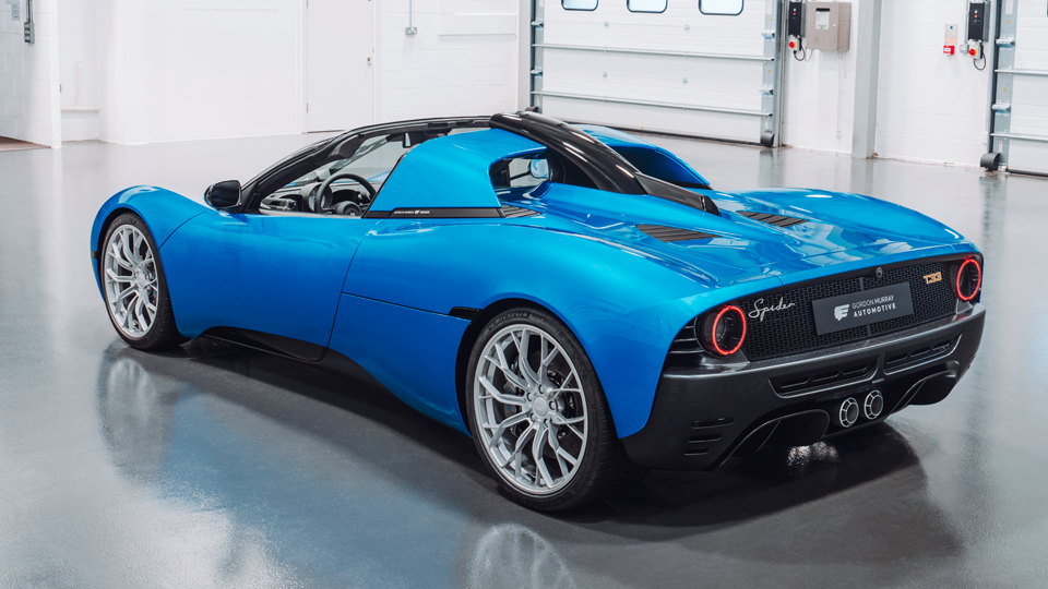 Gordon Murray Automotive T.33 Spider: open-top V12 supercar revealed ...